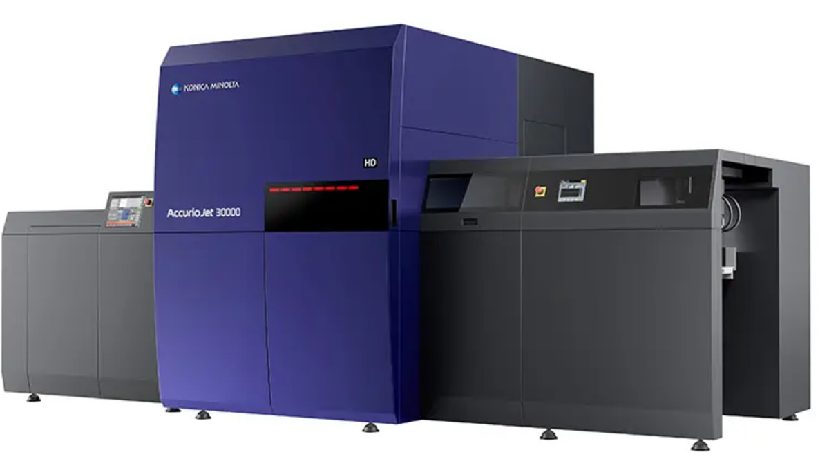 Konica Minolta unveils AccurioJet 30000 for B2+ printing